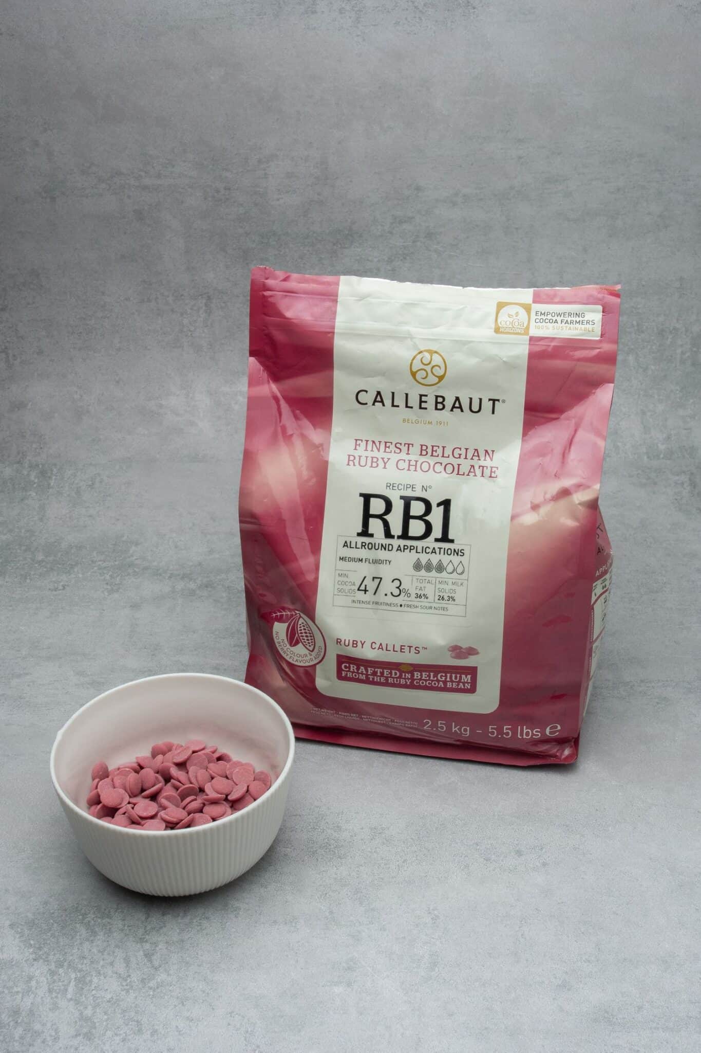 Raspberry Ruby Chocolate Bonbon - Spatula Desserts