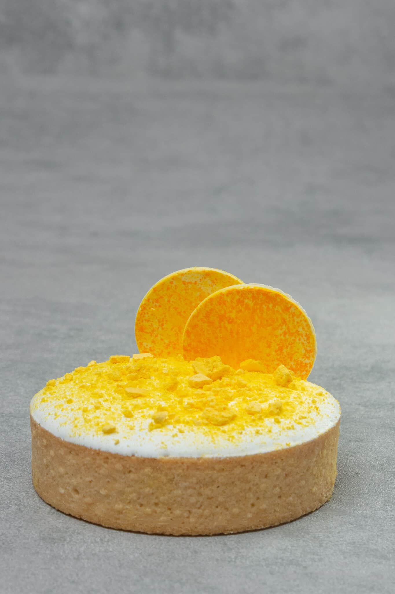 Black Sesame Tart With Yuzu Curd | Spatula Desserts
