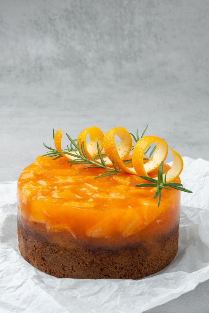 Boozy Orange Aperol Spritz Cake - Spatula Desserts