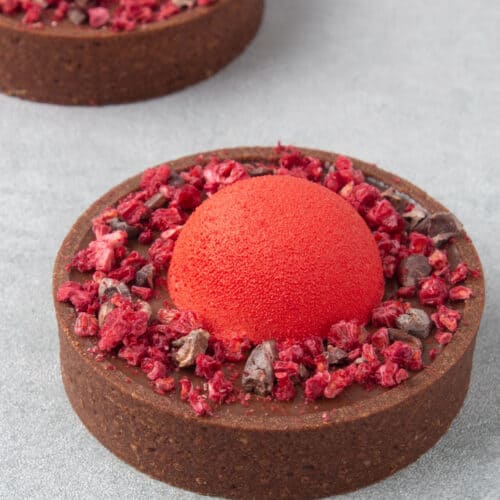 Chocolate Raspberry Tart | Spatula Desserts