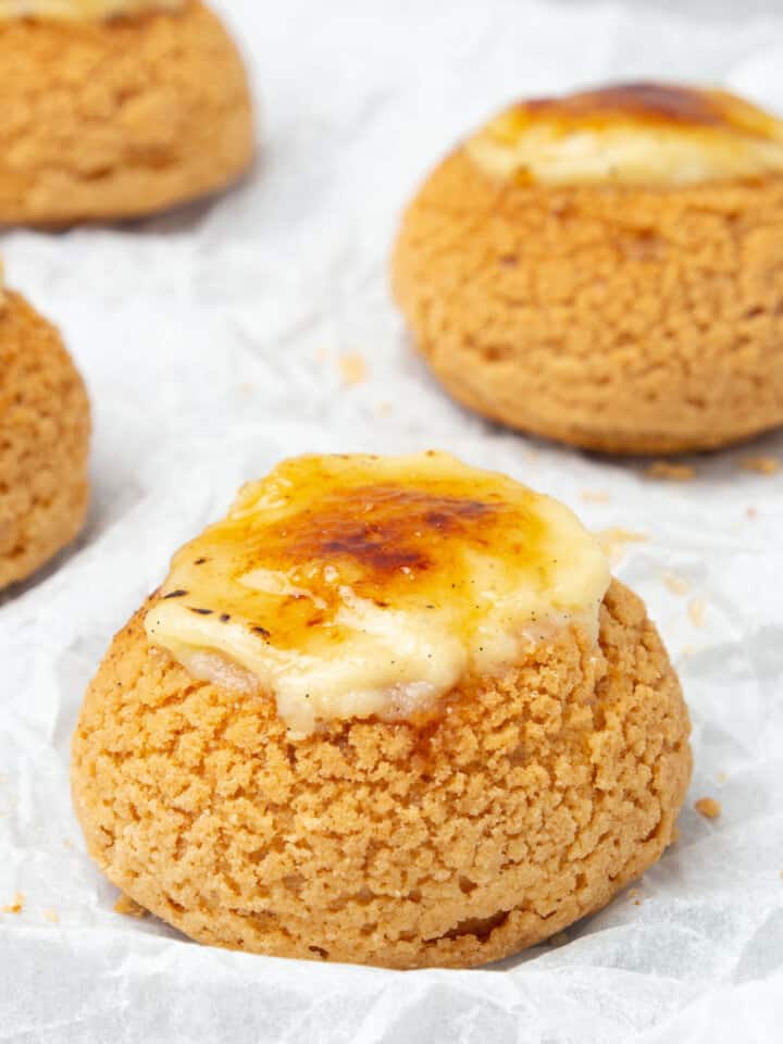 Apple Pie Choux au craquelin - Spatula Desserts