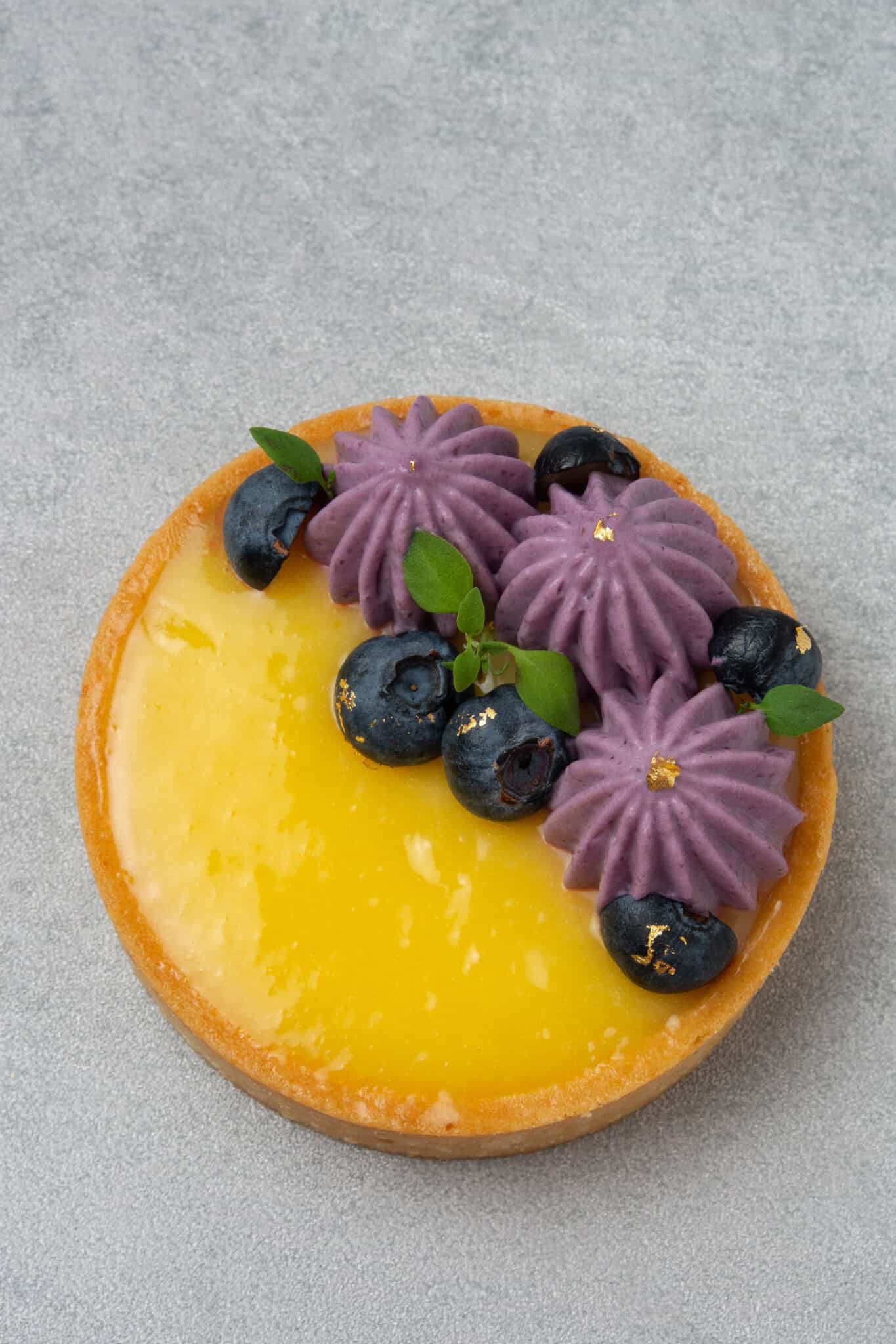 Lemon Blueberry Tart recipe - Spatula Desserts