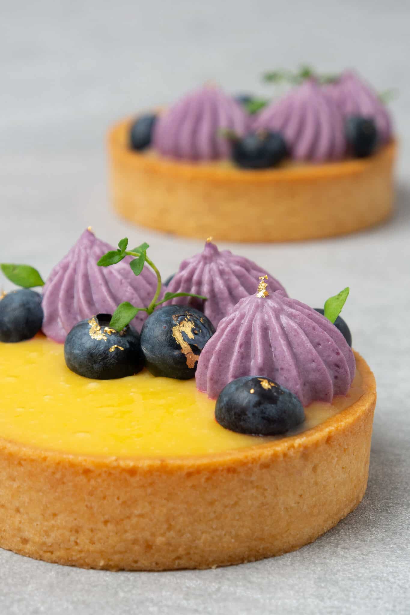 Lemon Blueberry Tart recipe - Spatula Desserts