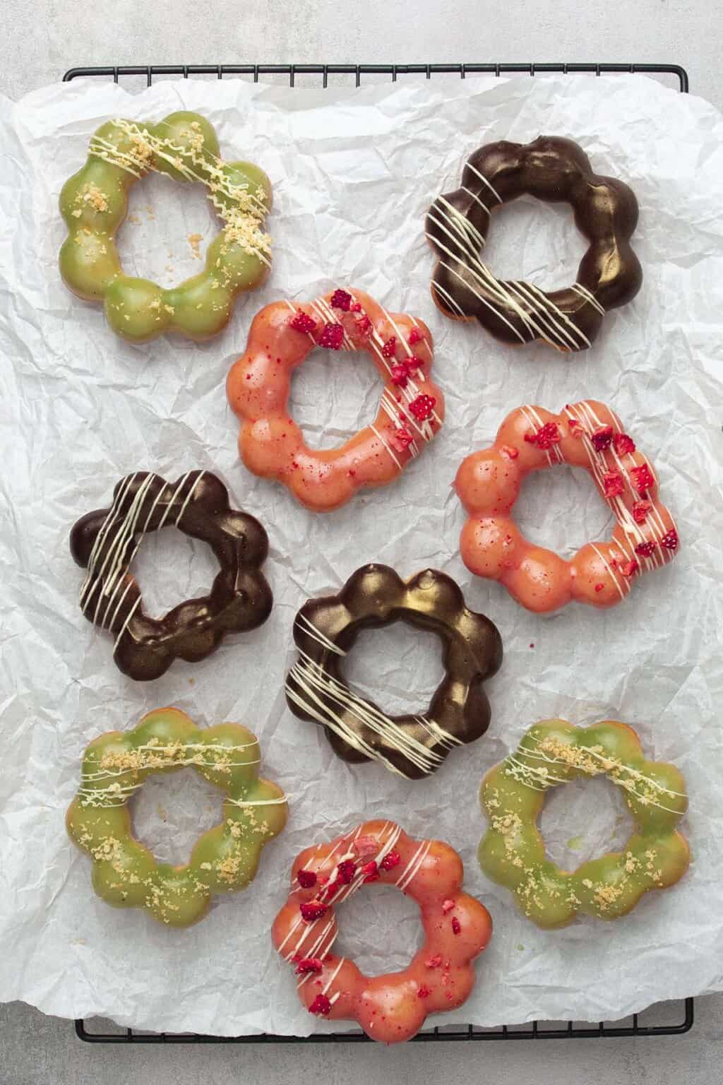 EASY Mochi Donuts (VIDEO) - Spatula Desserts