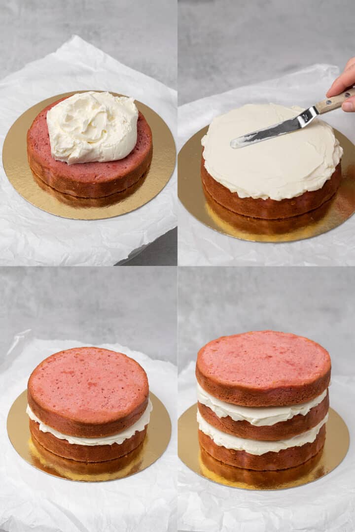 The Ultimate Strawberry Crunch Cake (VIDEO) - Spatula Desserts