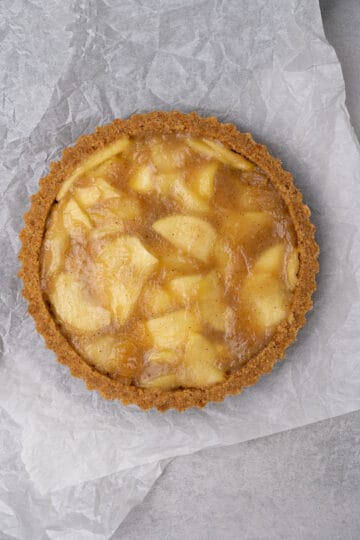 No bake Apple Pie with Graham Cracker Crust (VIDEO) - Spatula Desserts