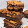 The BEST Biscoff Brownies (VIDEO) - Spatula Desserts