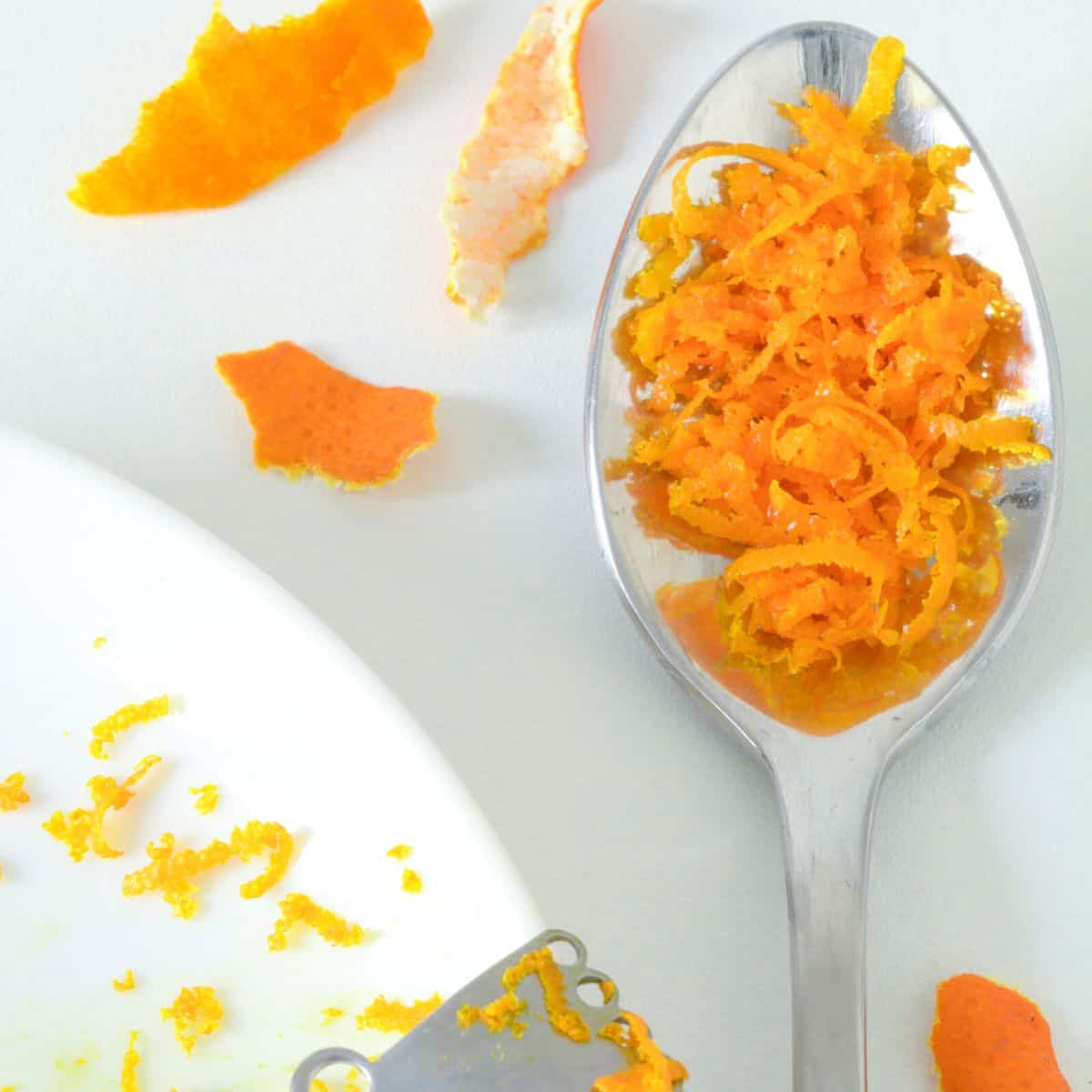 Orange Zest Substitute - Spatula Desserts