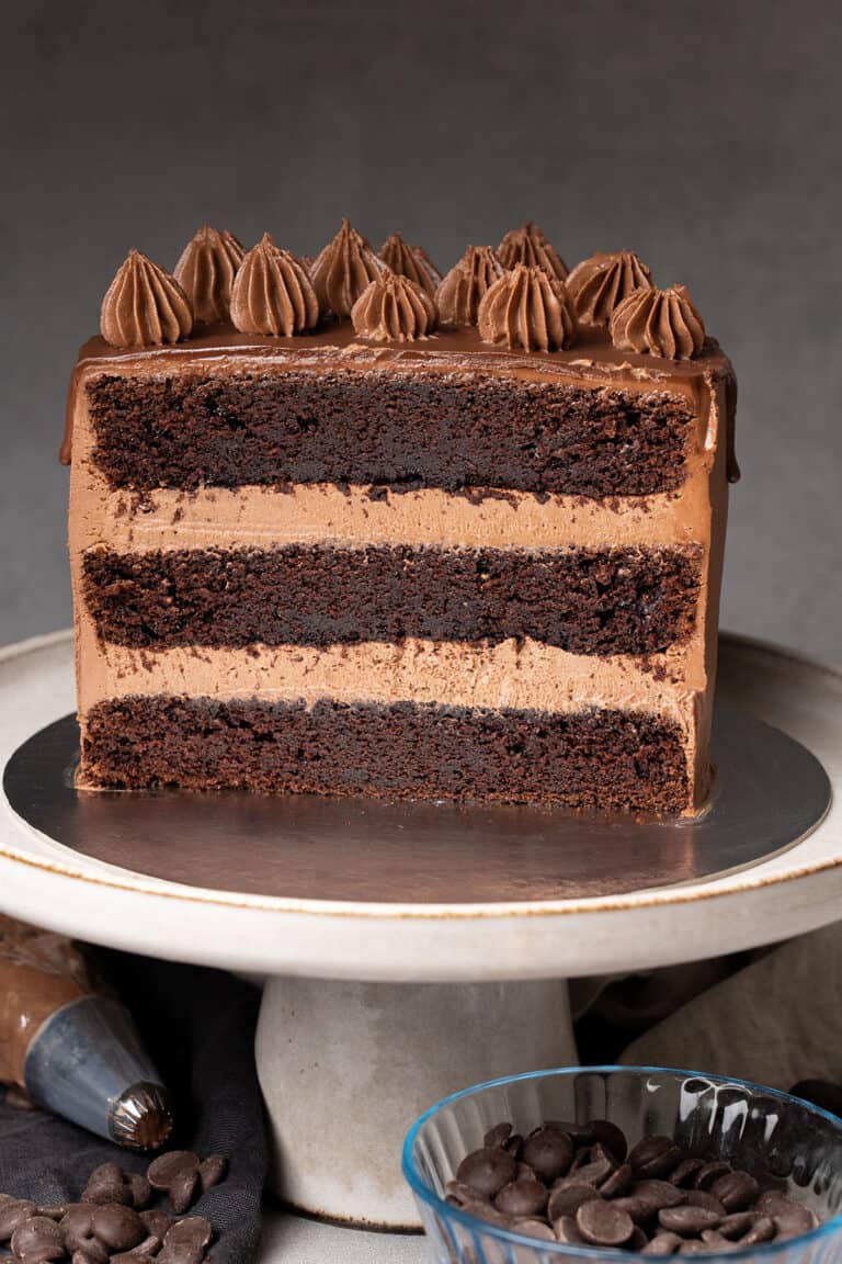Triple Chocolate Cake (VIDEO) - Spatula Desserts