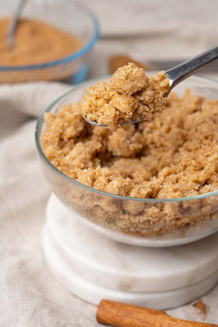 Streusel Topping (Crumb topping) - Spatula Desserts