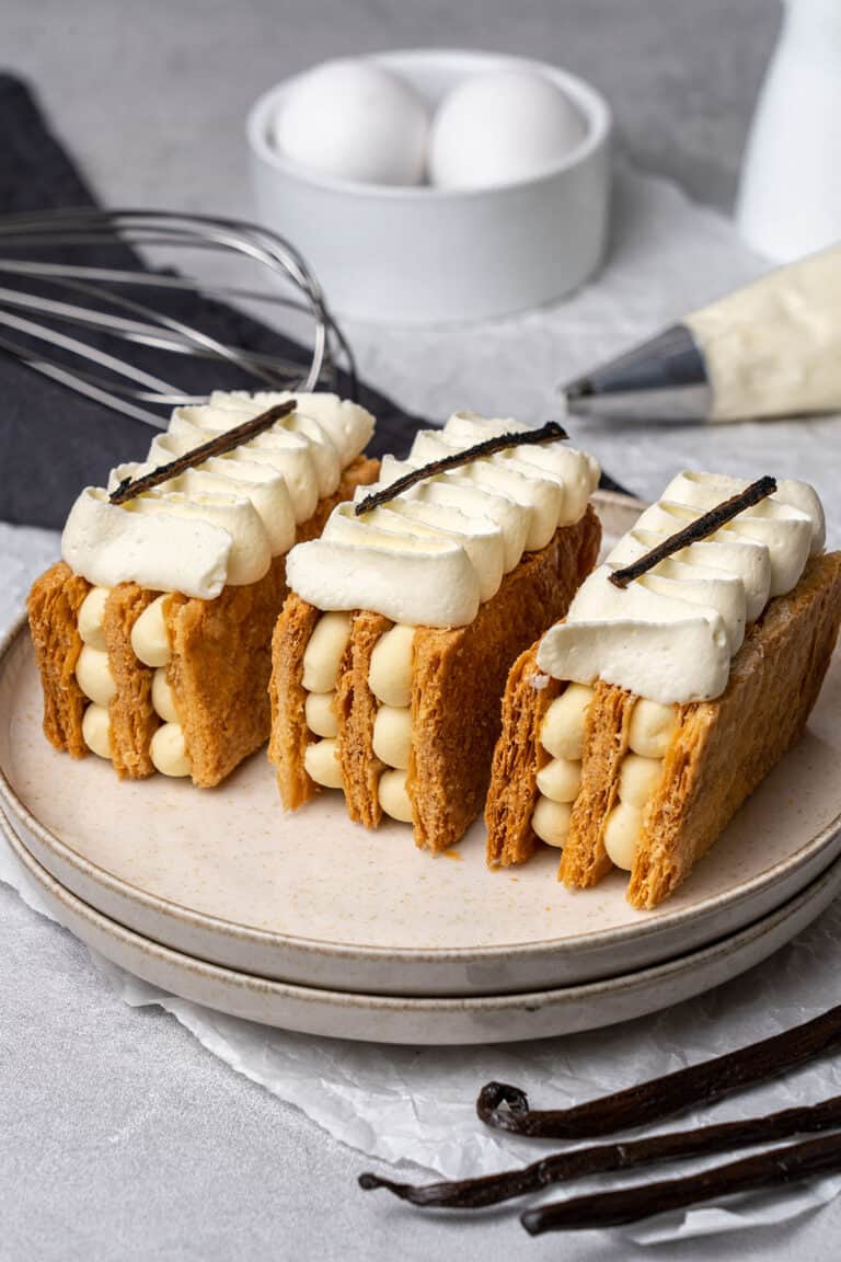 Mille Feuille (VIDEO) - Spatula Desserts