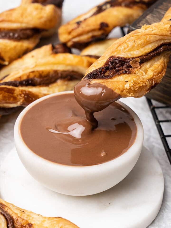 Chocolate Puff Pastry - Spatula Desserts