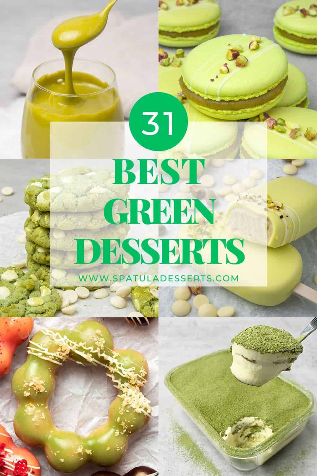 Top 35+ Best Green Desserts for St. Patrick's Day and Beyond - Spatula ...