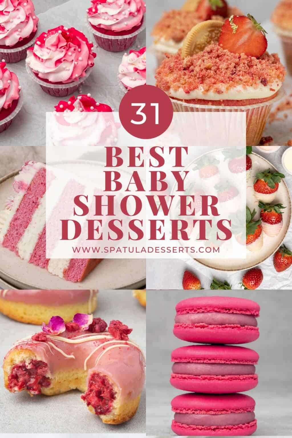 Top 31 Best Baby Shower Desserts - Spatula Desserts