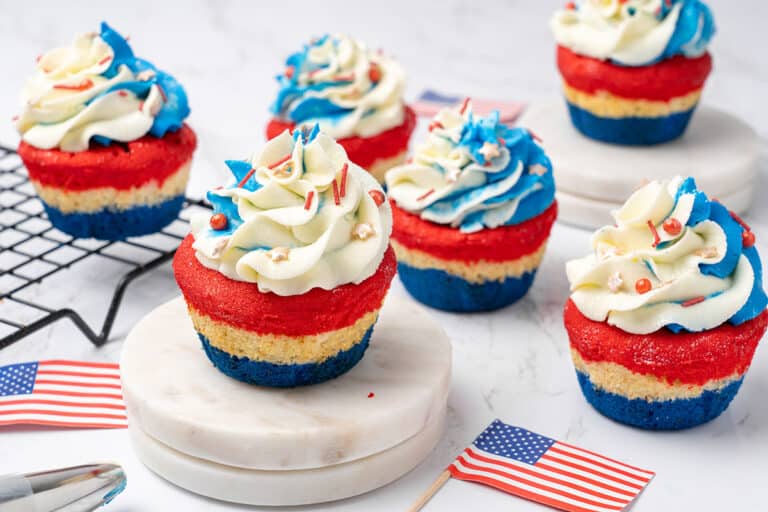 4th of July Cupcakes - Spatula Desserts