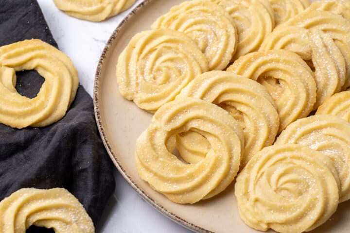 Danish Butter Cookies - Spatula Desserts