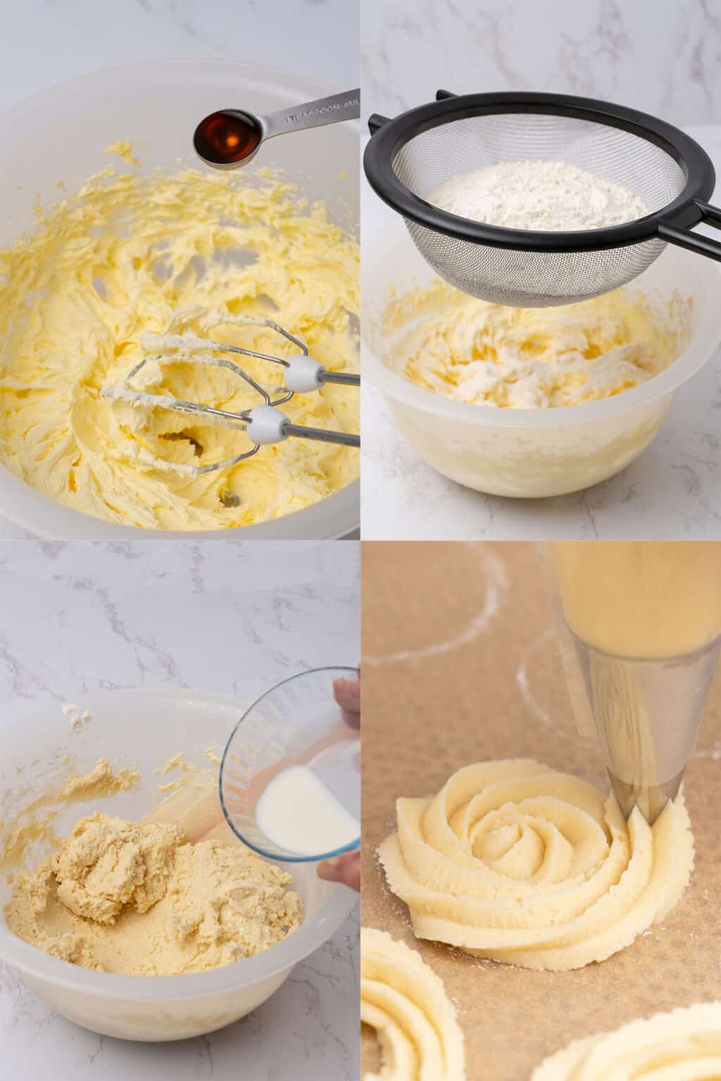 Danish Butter Cookies - Spatula Desserts