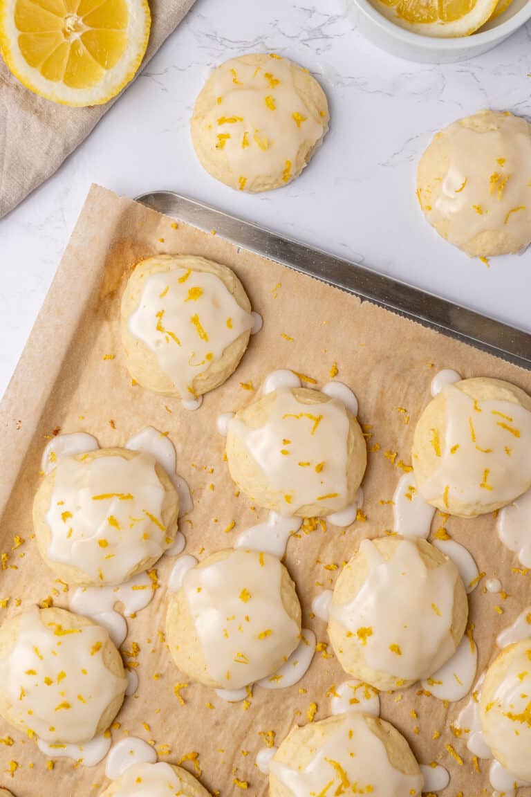 Lemon Ricotta Cookies - Spatula Desserts