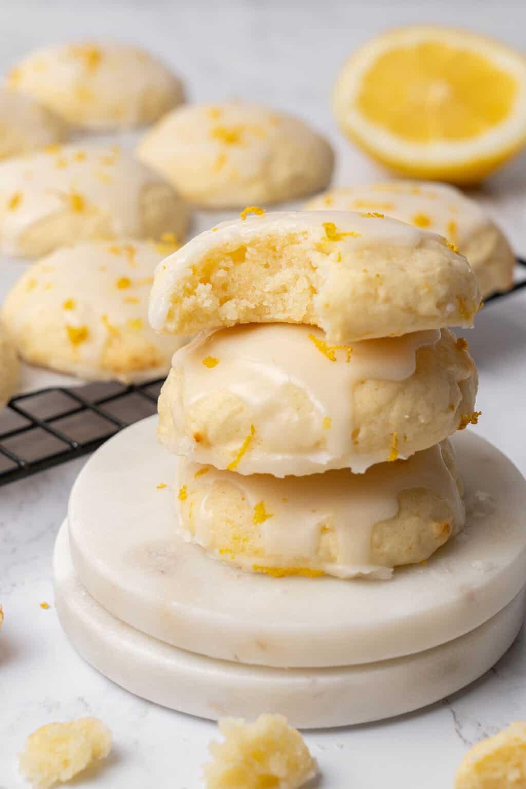 Lemon Ricotta Cookies - Spatula Desserts