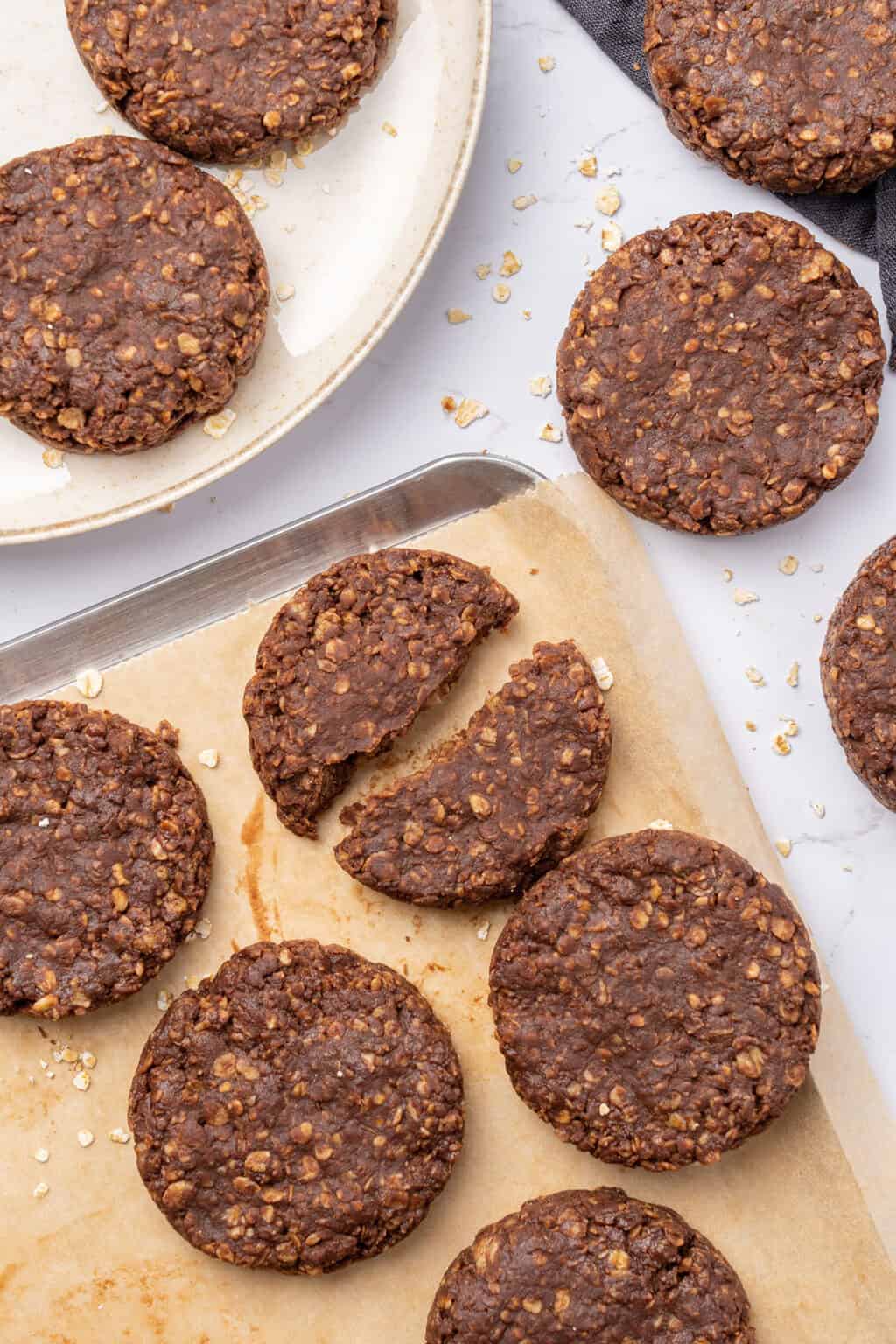 No Bake Cookies Without Peanut Butter - Spatula Desserts