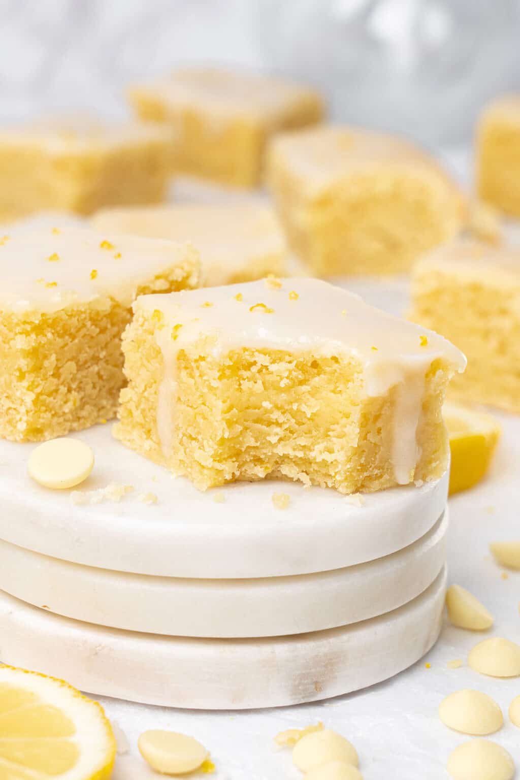 Lemon Brownies - Spatula Desserts