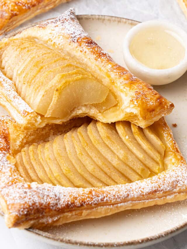 Cream Cheese Puff Pastry Danish - Spatula Desserts