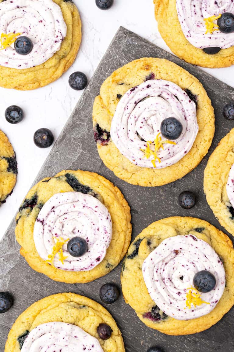 Blueberry Cookies - Spatula Desserts