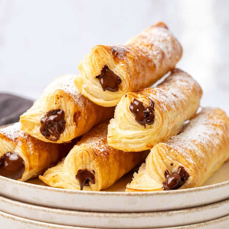 Chocolate Puff Pastry - Spatula Desserts
