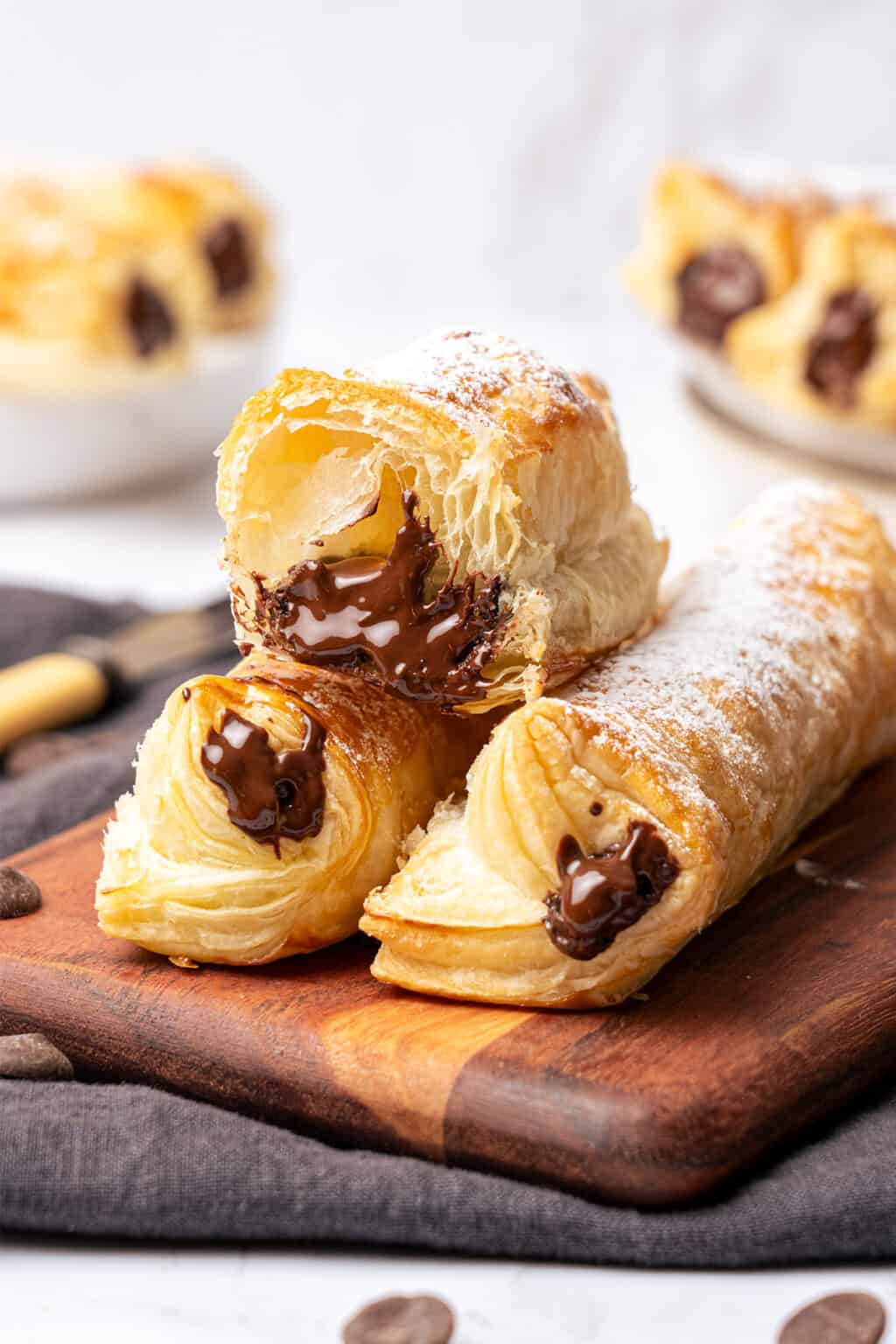 Chocolate Puff Pastry - Spatula Desserts