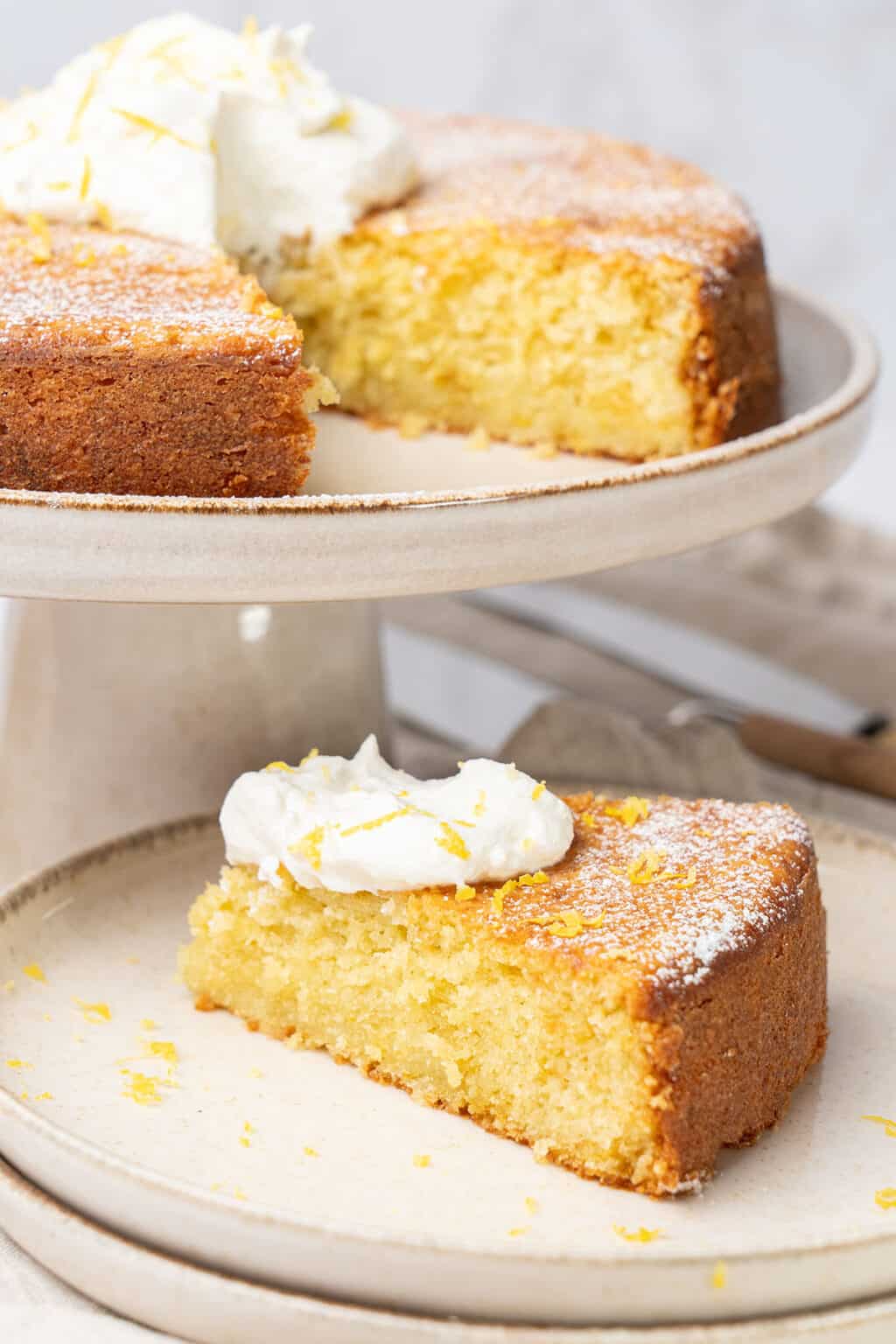 Italian Lemon Ricotta Cake - Spatula Desserts