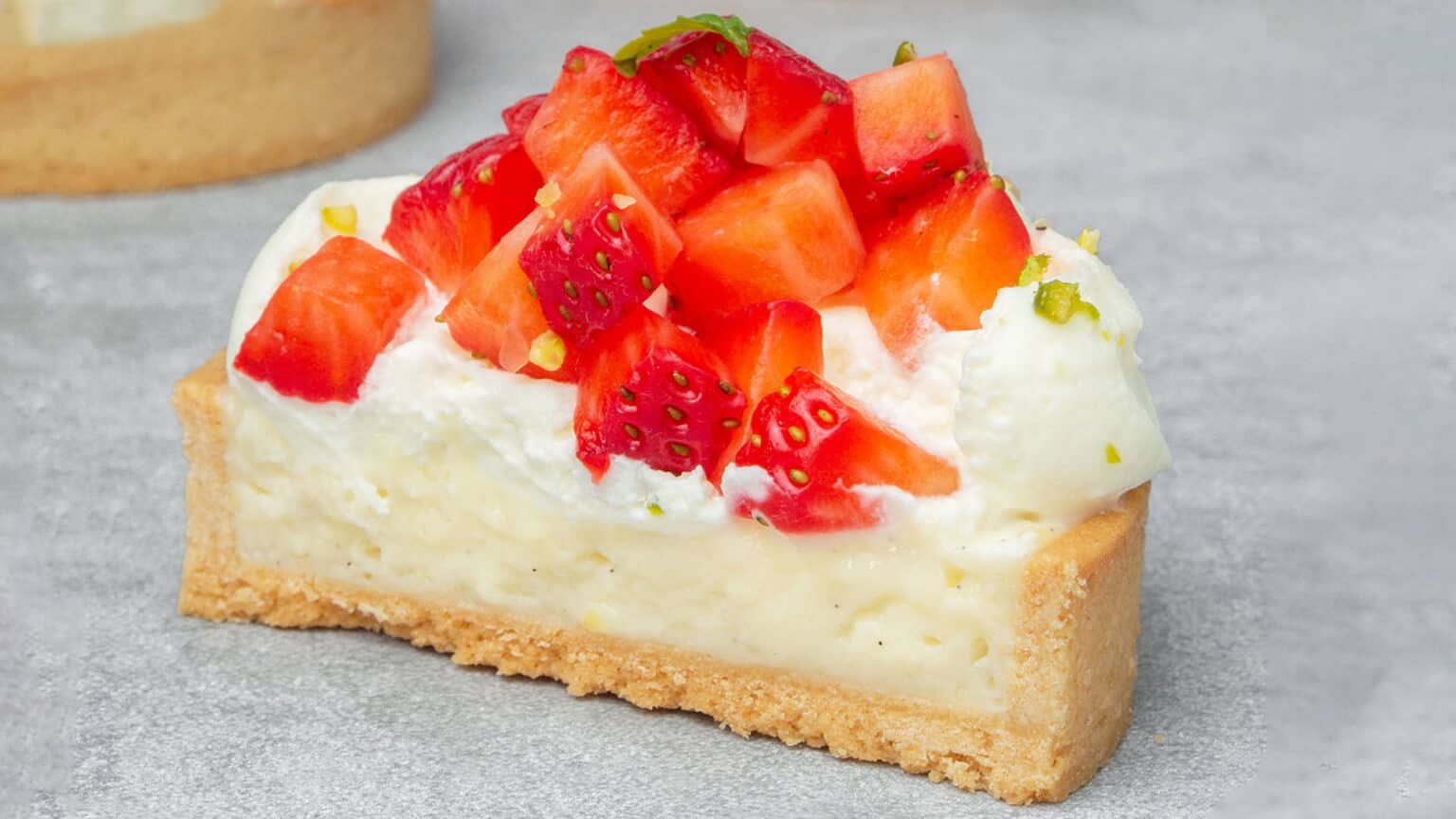 Mini Strawberry Custard Tarts - Spatula Desserts