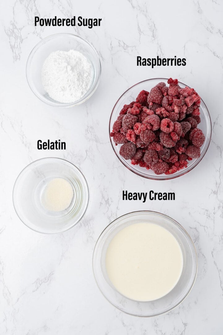 Raspberry Mousse - Spatula Desserts