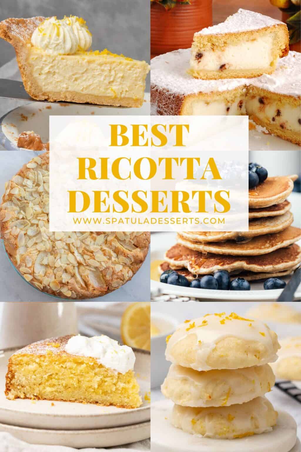 50+ Best Easy & Creamy Ricotta Desserts That You Will Bake All Year ...