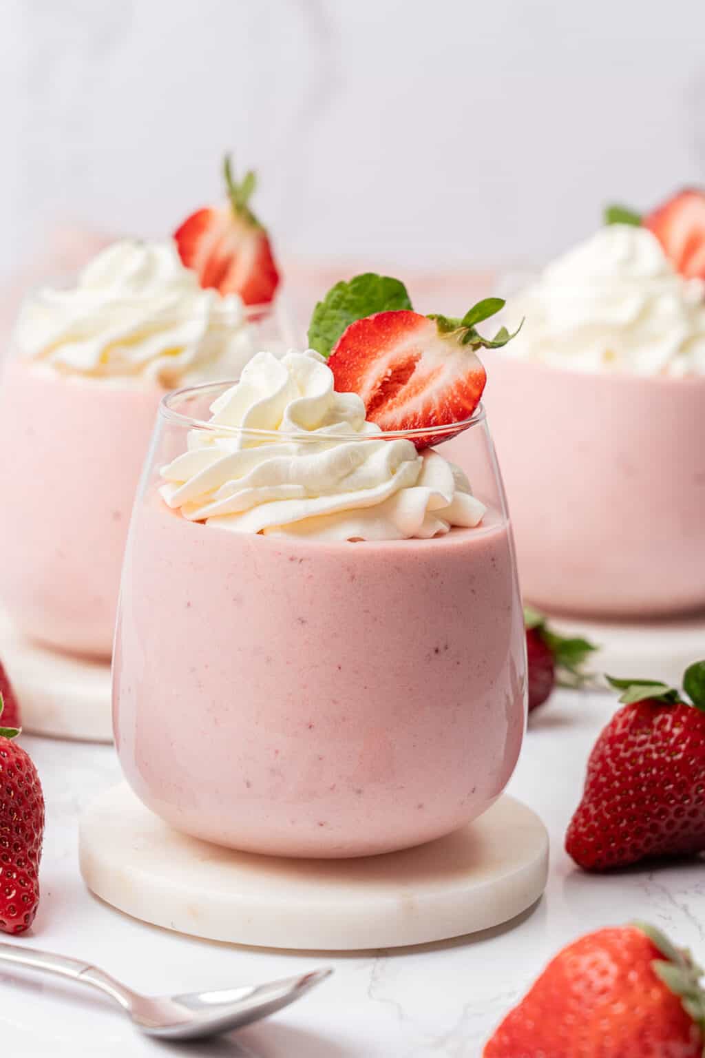 Strawberry Mousse - Spatula Desserts