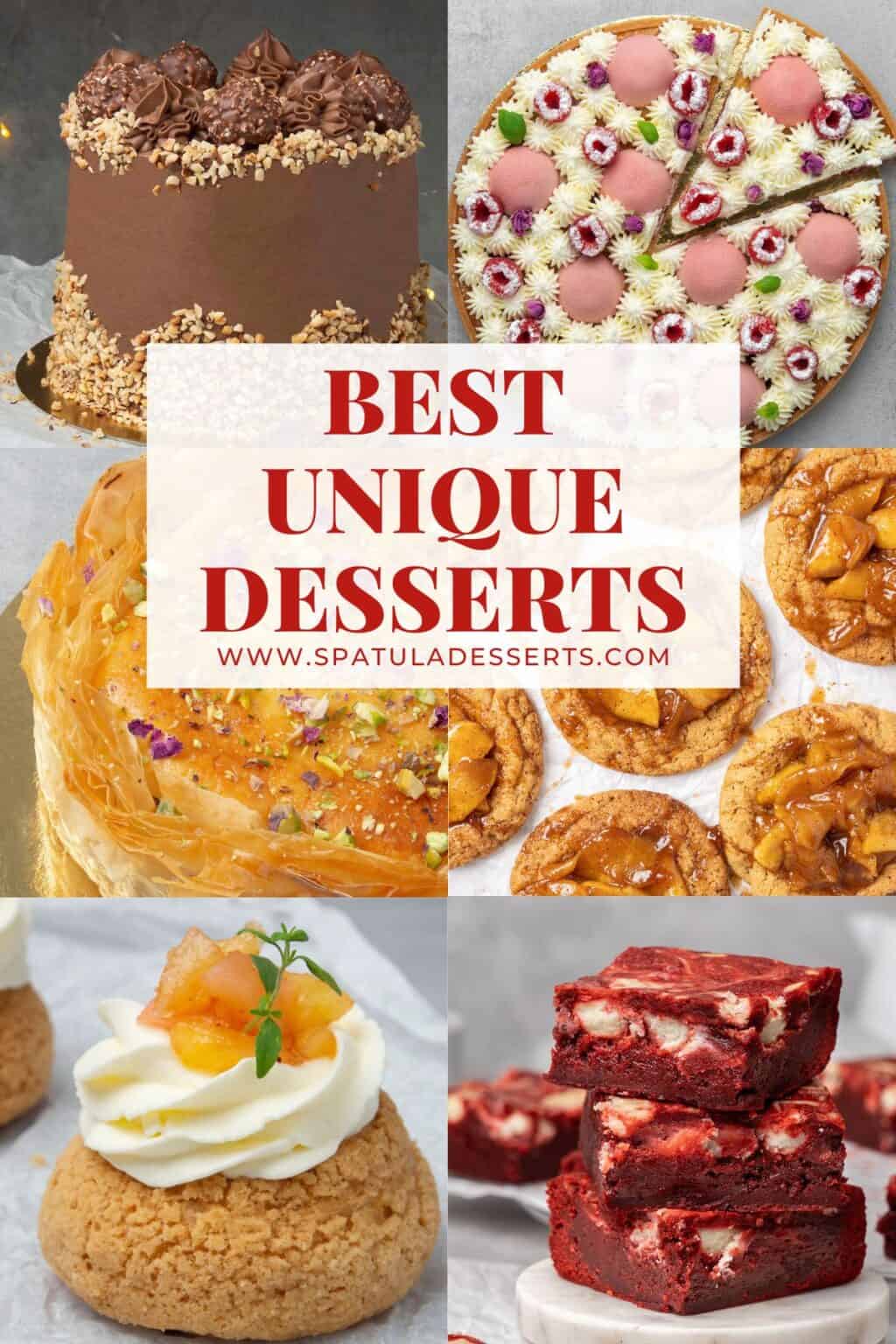 50+ Best Unique Desserts From Baklava Cheesecake to Tiramisu Brownies ...