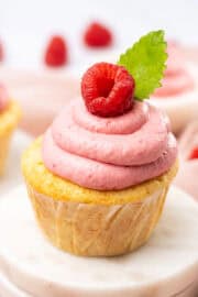 Raspberry Cream Cheese Frosting - Spatula Desserts