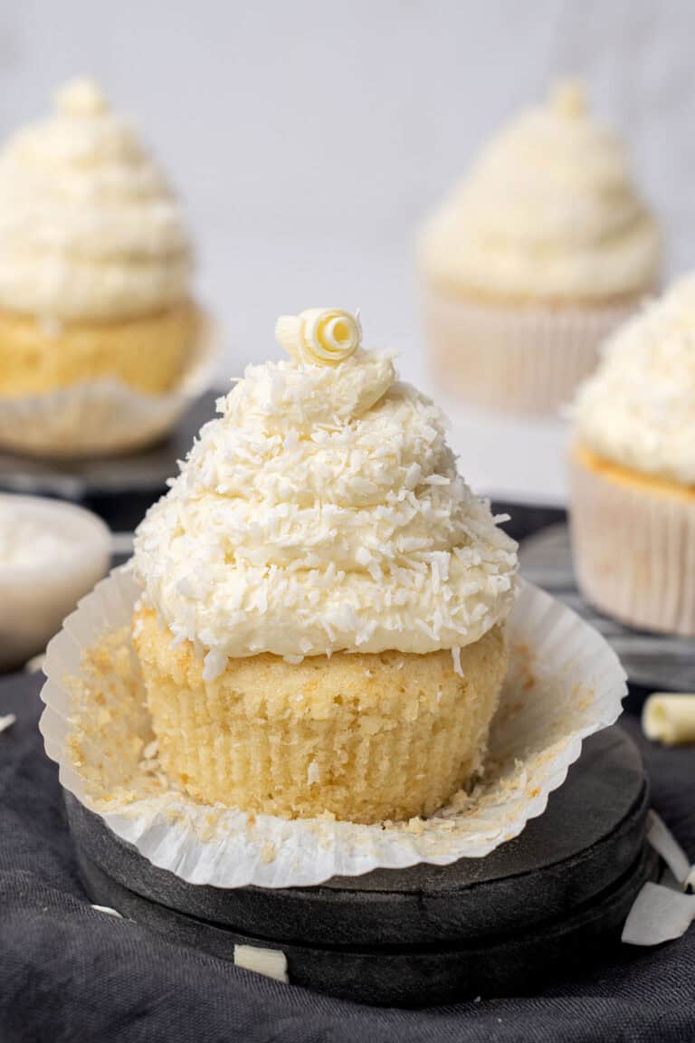 Coconut Cupcakes - Spatula Desserts