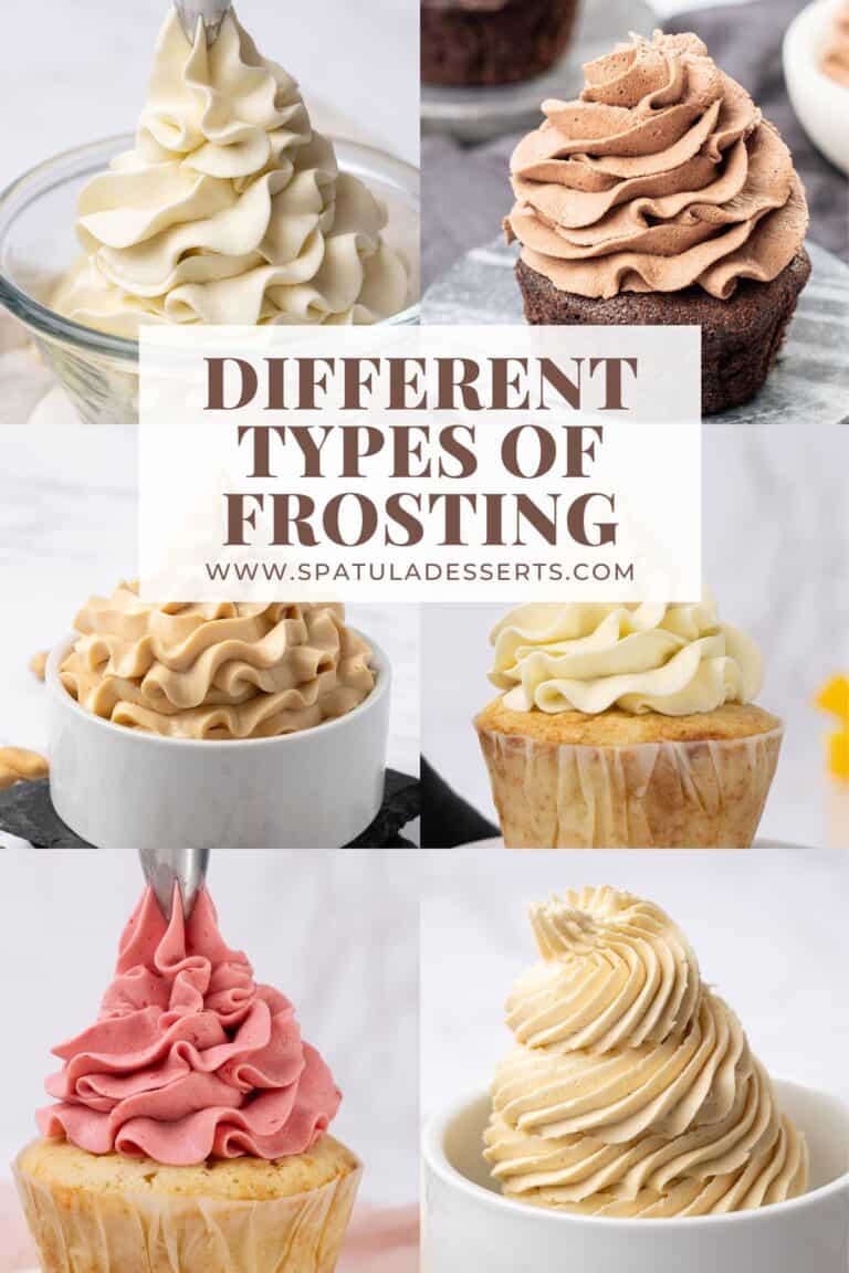 25+ Different Types Of Frosting For Cakes and Cupcakes - Spatula Desserts
