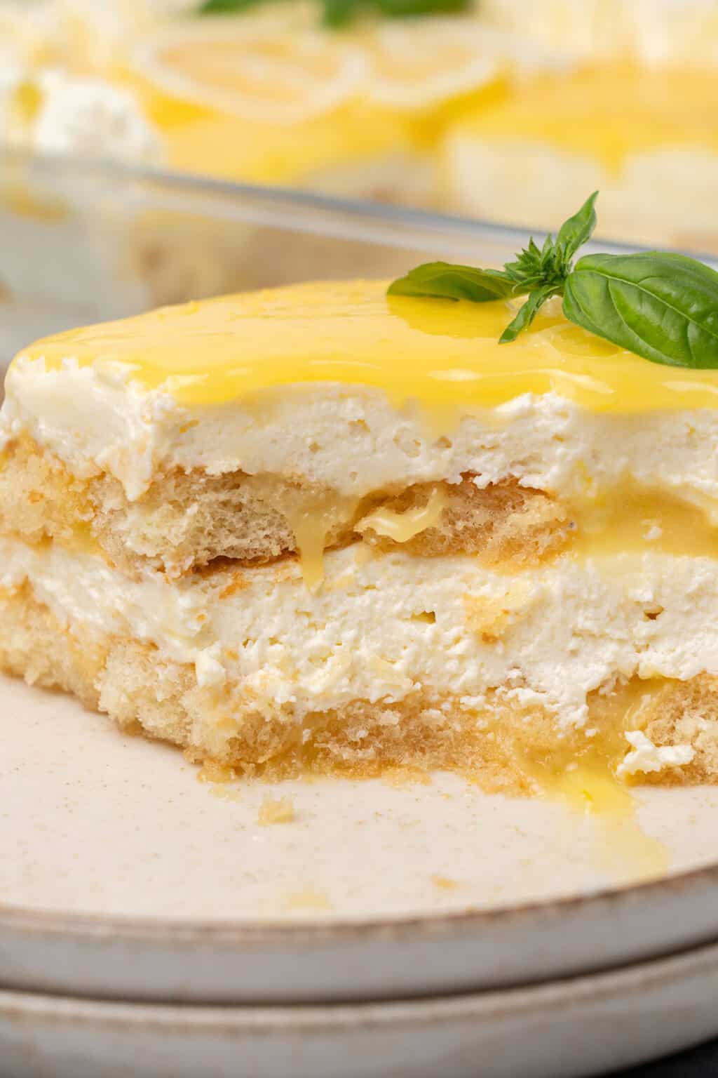 Limoncello Tiramisu - Spatula Desserts
