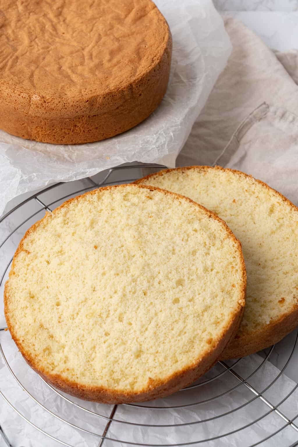 The Best Moist Sponge Cake Recipe - Spatula Desserts