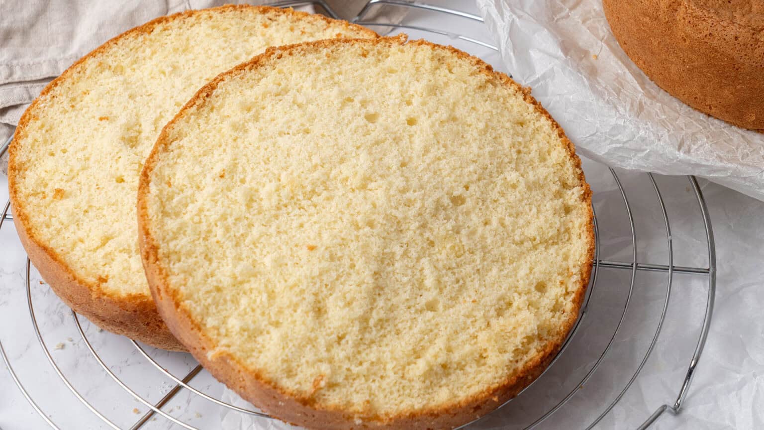 The Best Moist Sponge Cake Recipe - Spatula Desserts