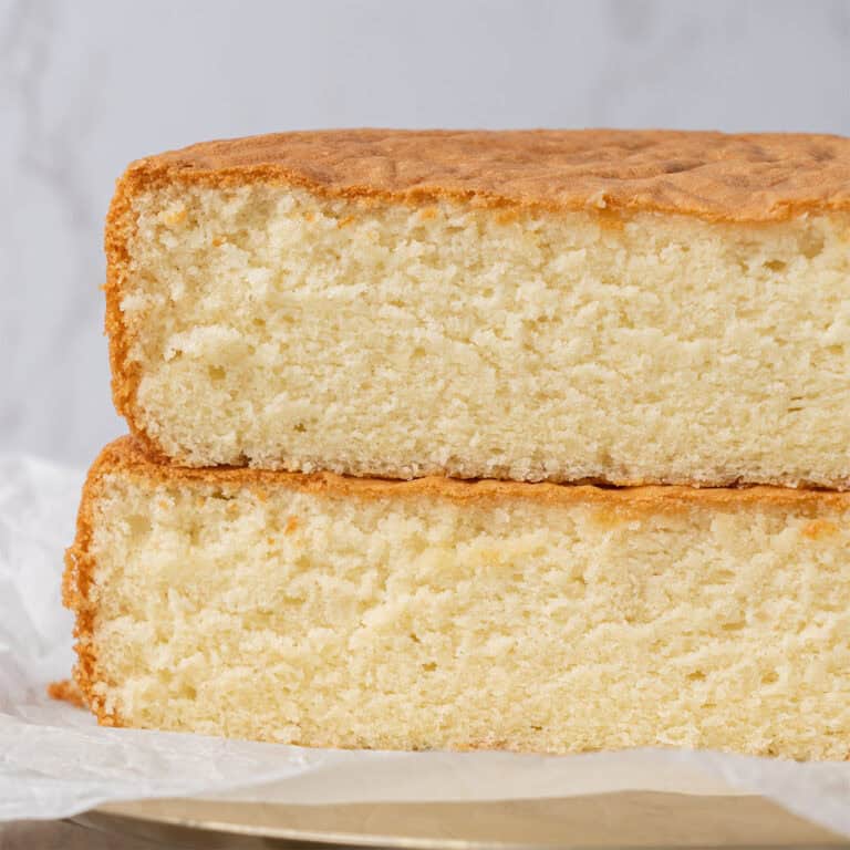 The Best Moist Sponge Cake Recipe - Spatula Desserts