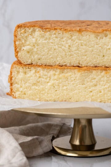 The Best Moist Sponge Cake Recipe - Spatula Desserts