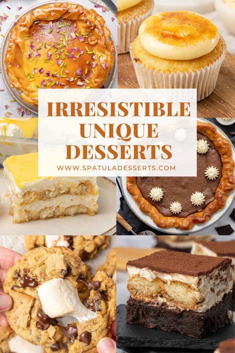 50+ Best Unique Desserts From Baklava Cheesecake to Tiramisu Brownies ...