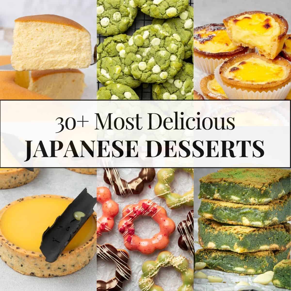 Japanese Desserts Names