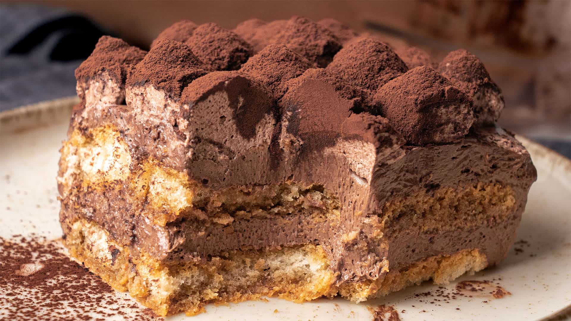 Chocolate Tiramisu - Spatula Desserts
