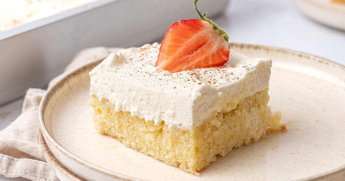 Tres Leches Cake - Spatula Desserts