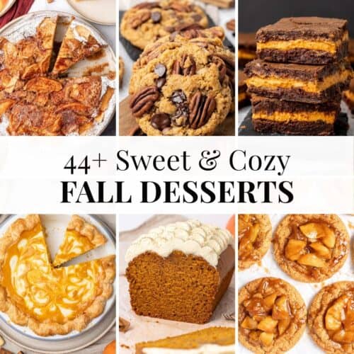 45+ Best Fall Desserts That Are Sweet & Cozy - Spatula Desserts