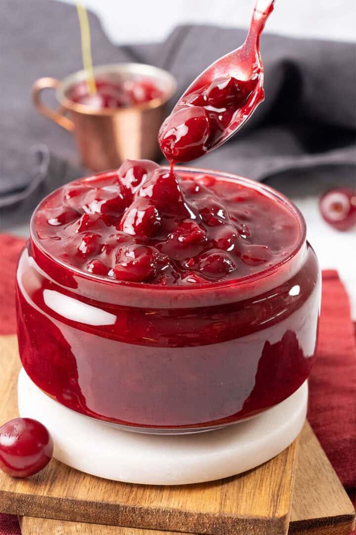 Homemade Cherry Pie Filling Recipe - Spatula Desserts